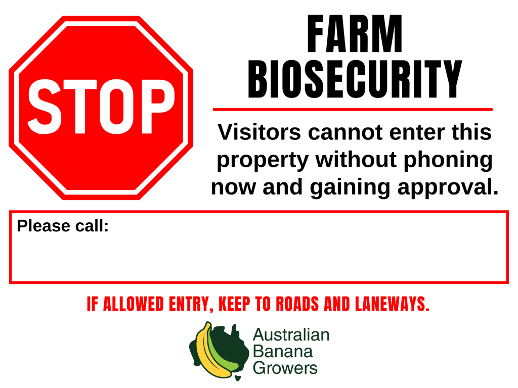 Biosecurity Template | Australian Banana Growers